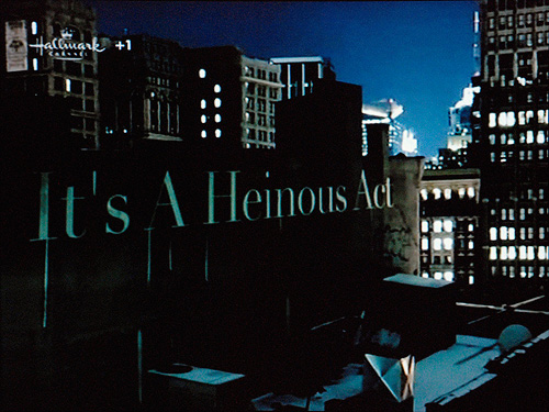 It s A Heinous Act